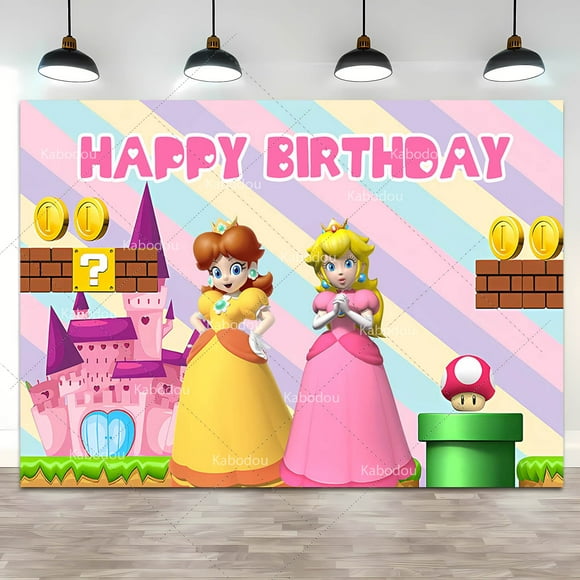 Princess Peach Birthday Party Supplies
