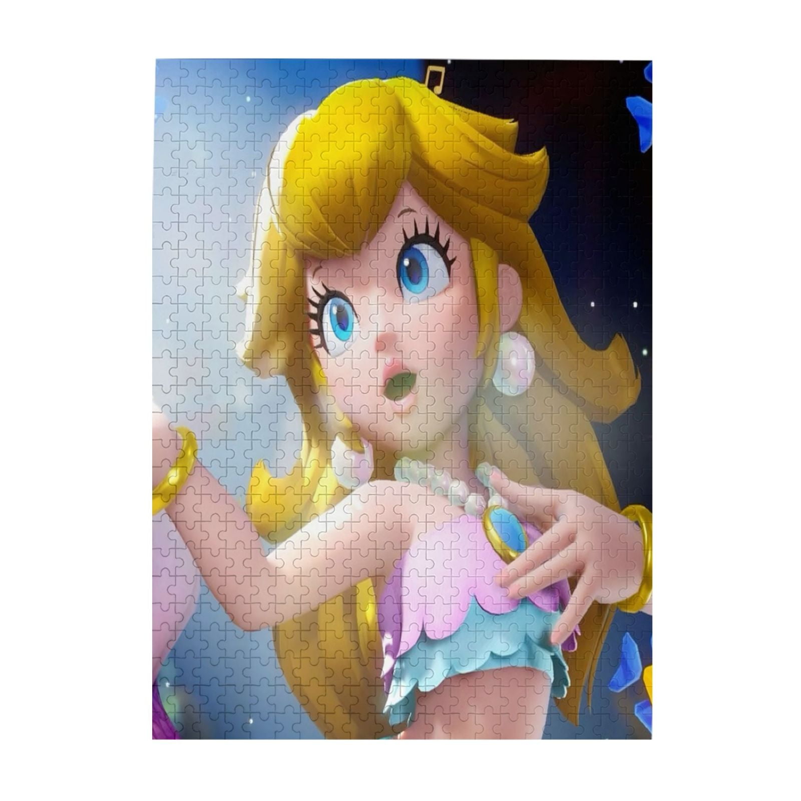 Princess Peach Jigsaw Puzzles 300 500 1000 Piece Colorful Educational ...