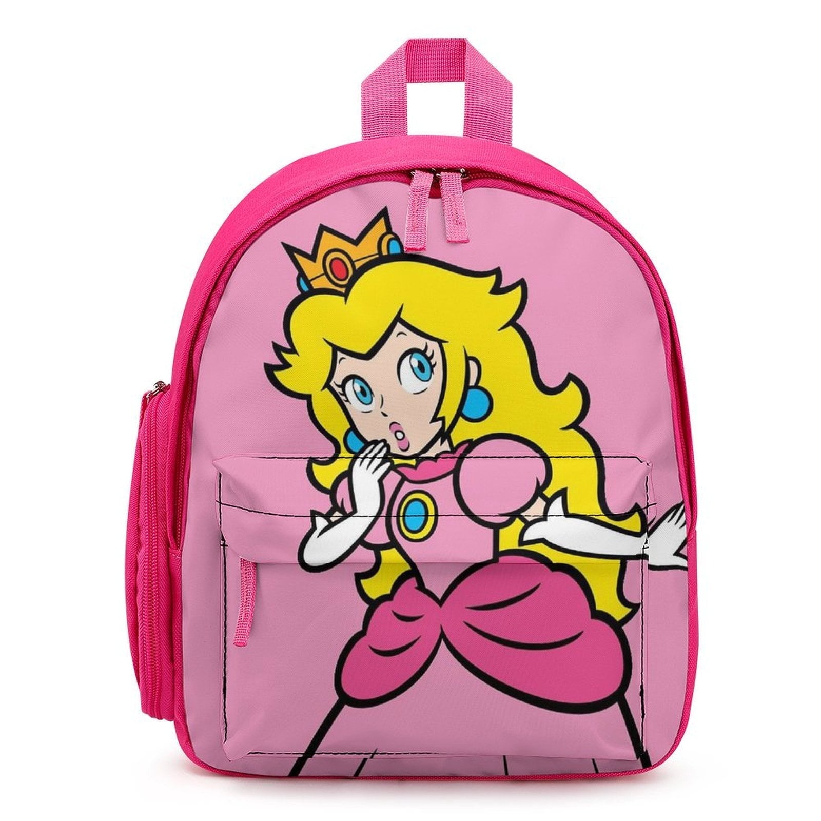 Princess Peach Backpack Bookbag Casual Daypack Travel Backpacks for ...