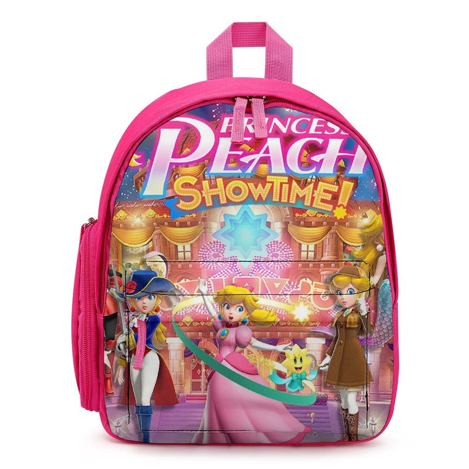 Princess Peach Backpack Bookbag Casual Daypack Travel Backpacks for ...