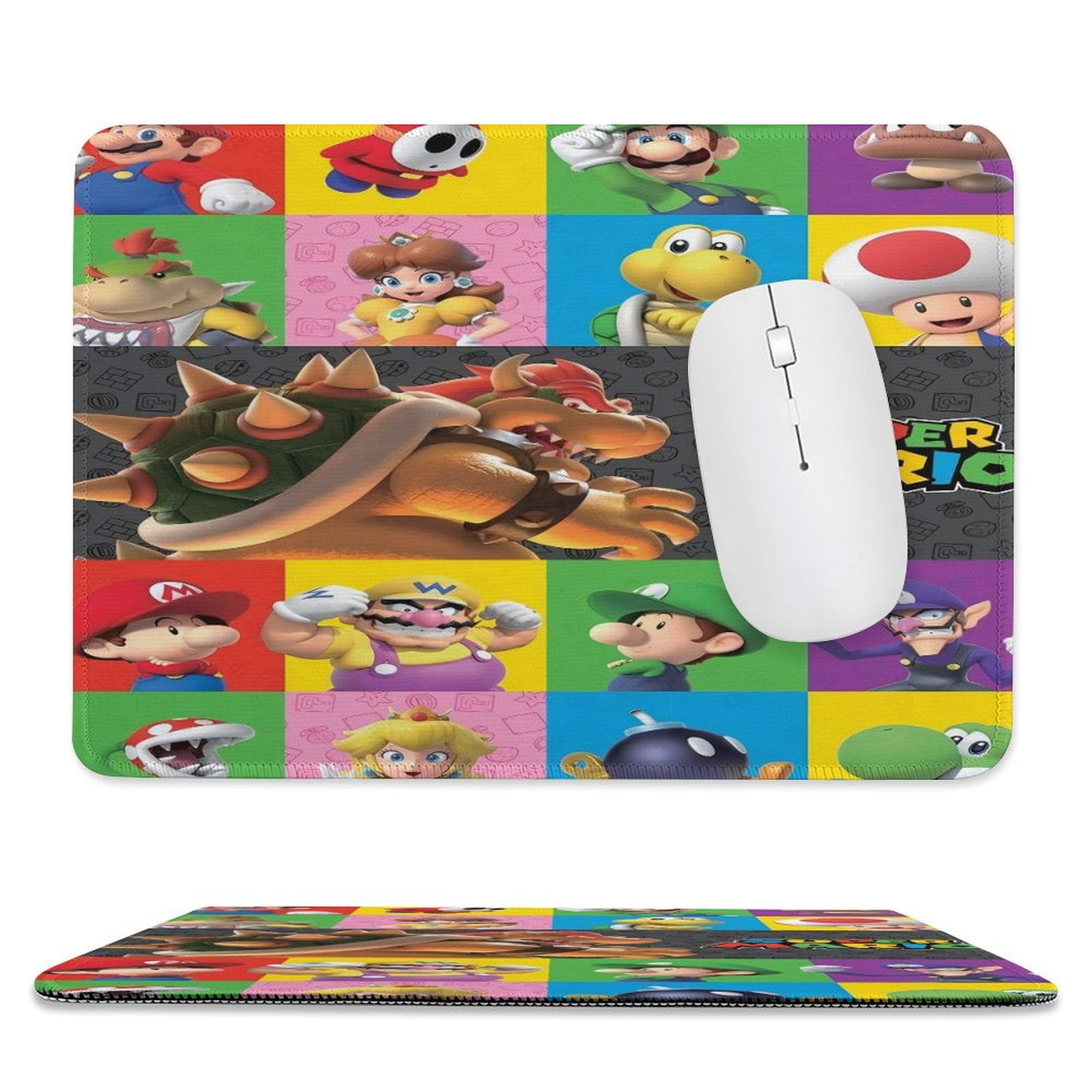 Princess Peach Laptop Mouse Pad Desk Mat Desktop Decoration 7.9"x9.4 ...