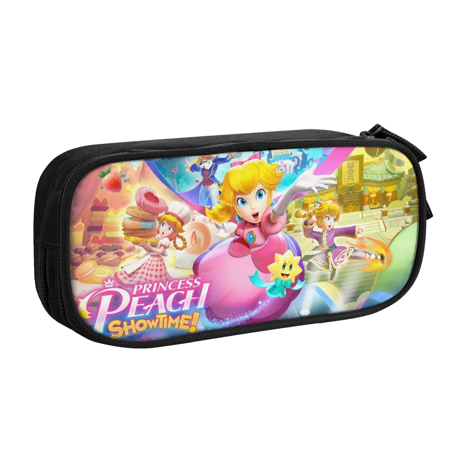 Princess Peach Pencil Case, Durable Pencil Pouch with Big Capacity ...