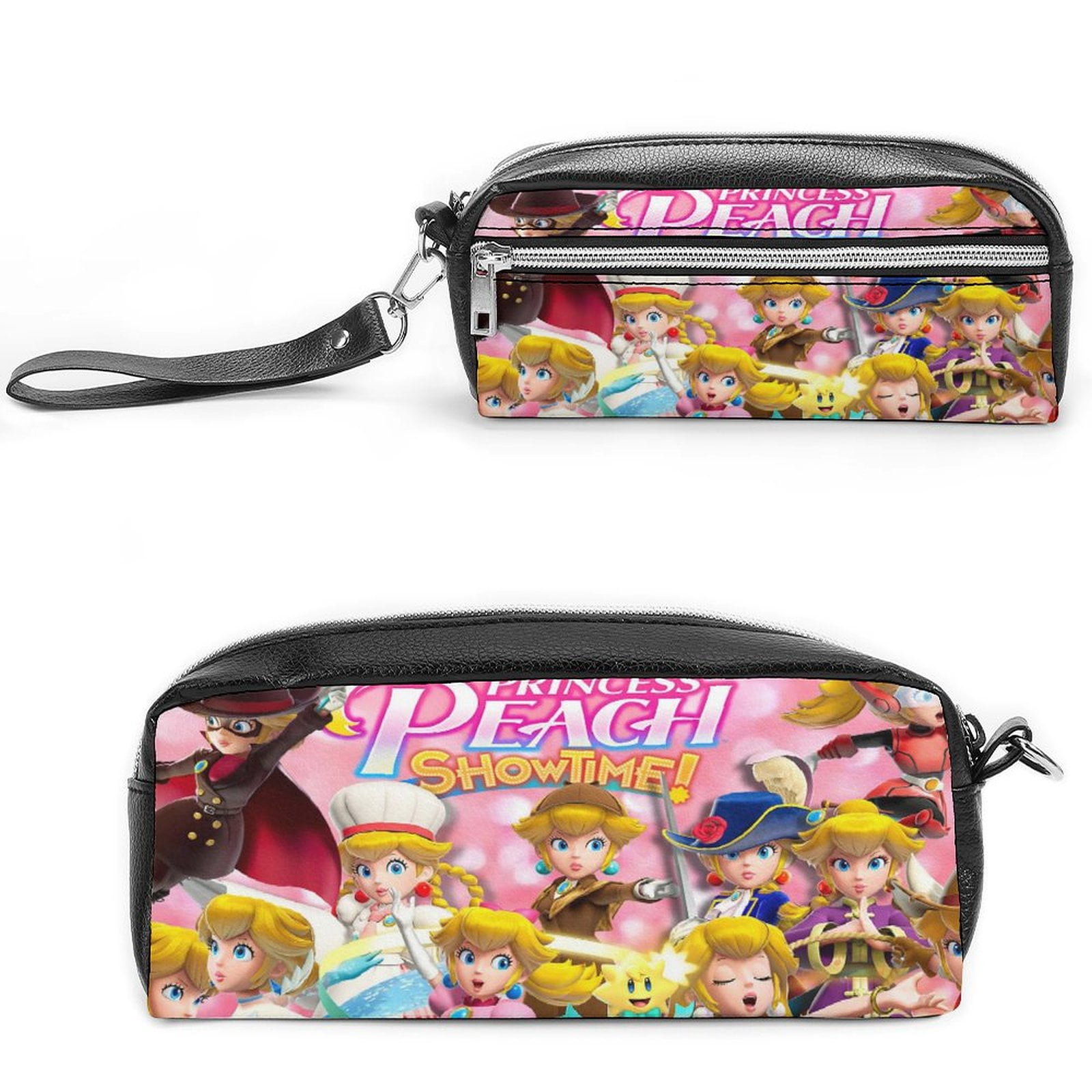 Princess Peach Pencil Case Large Pencil Pouch, Cartoon Makeup Bag, Pen ...