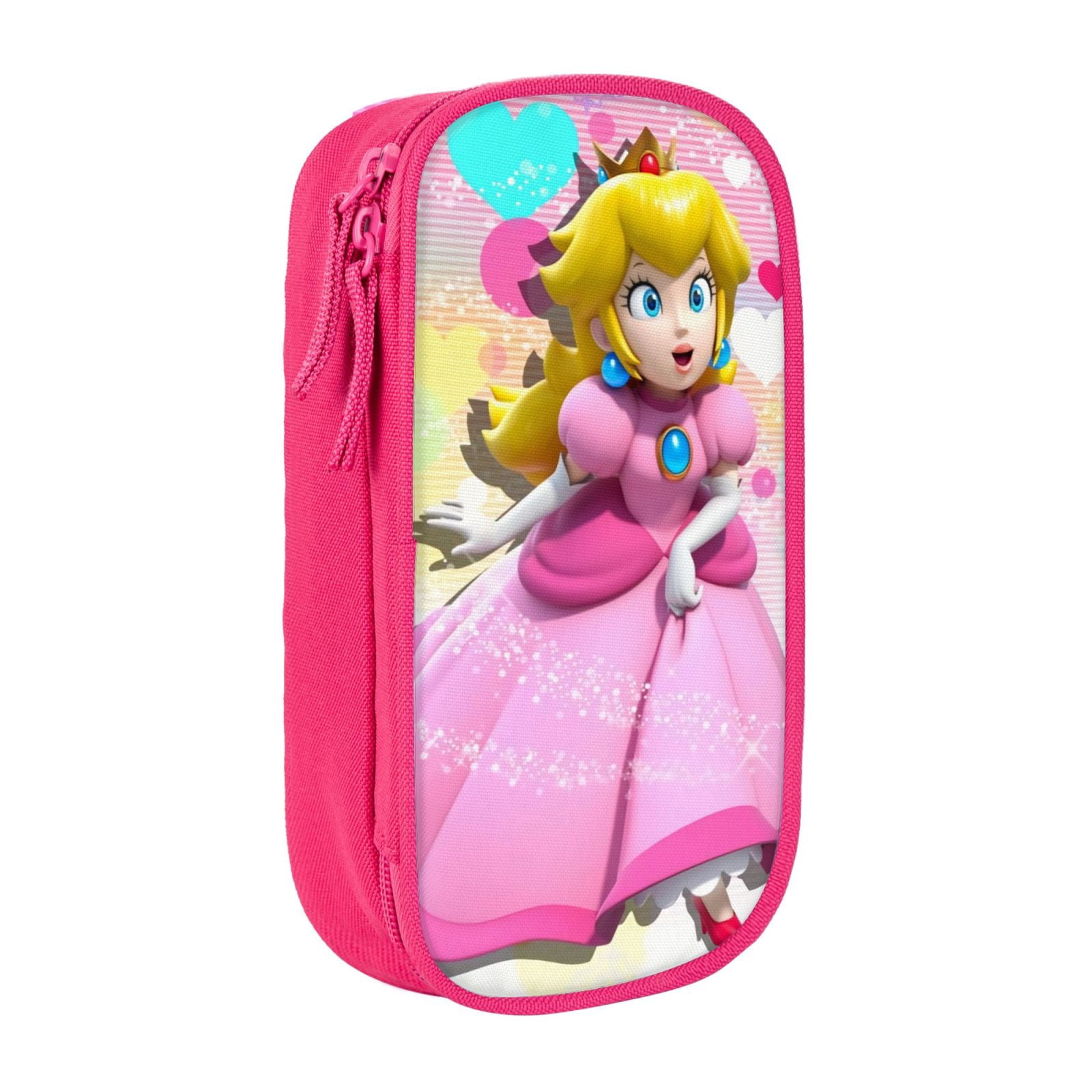Princess Peach Pencil Case,Pencil Pouch,Extra Big Pencil Bag,Pen Bag ...