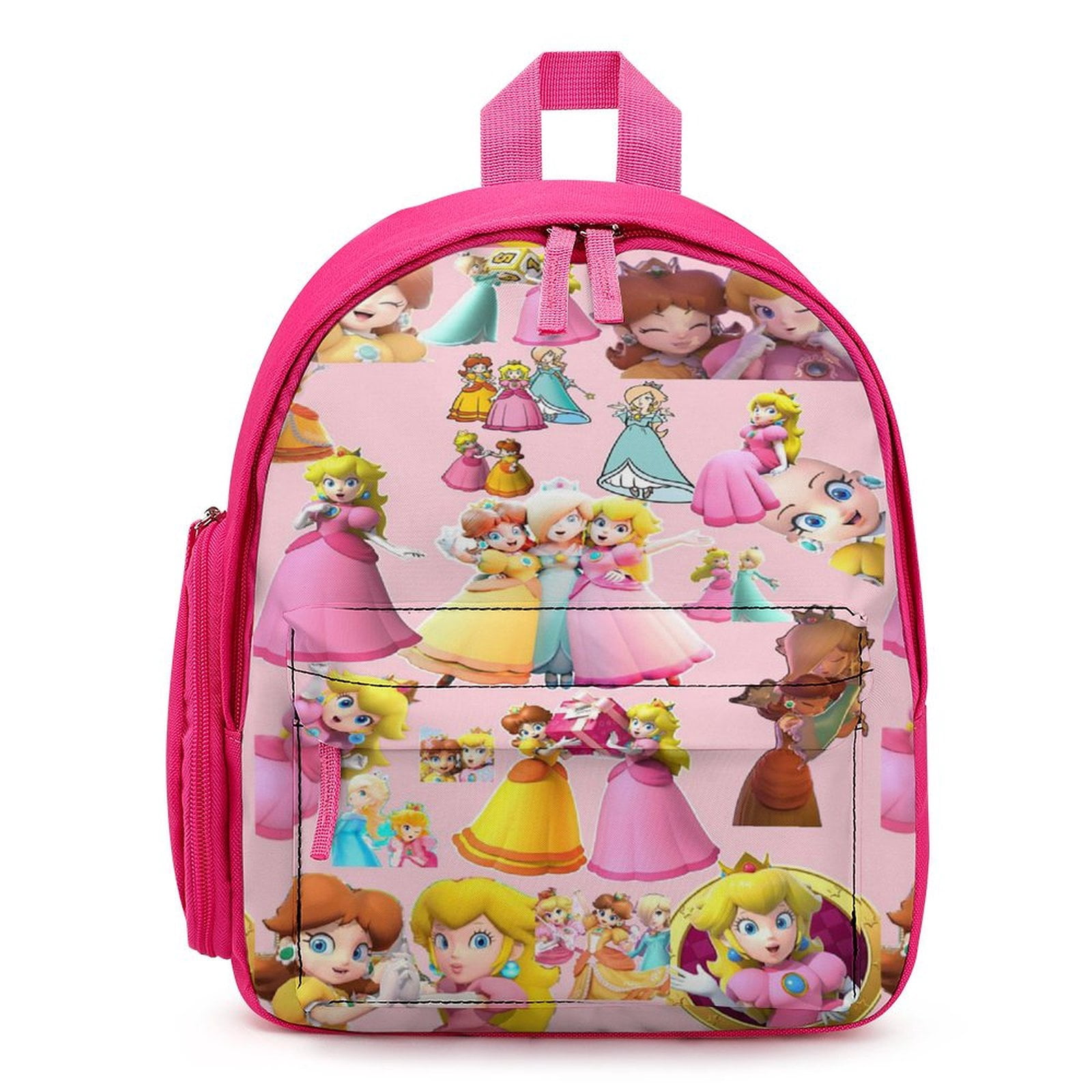 Princess Peach Rosalina Lightweight Backpack Shoulder Bags Adjustable ...