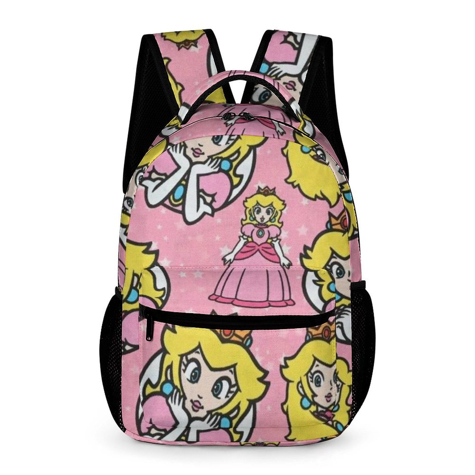 Princess Peach Unisex 13" Cartoon Mini Backpack - Walmart.com