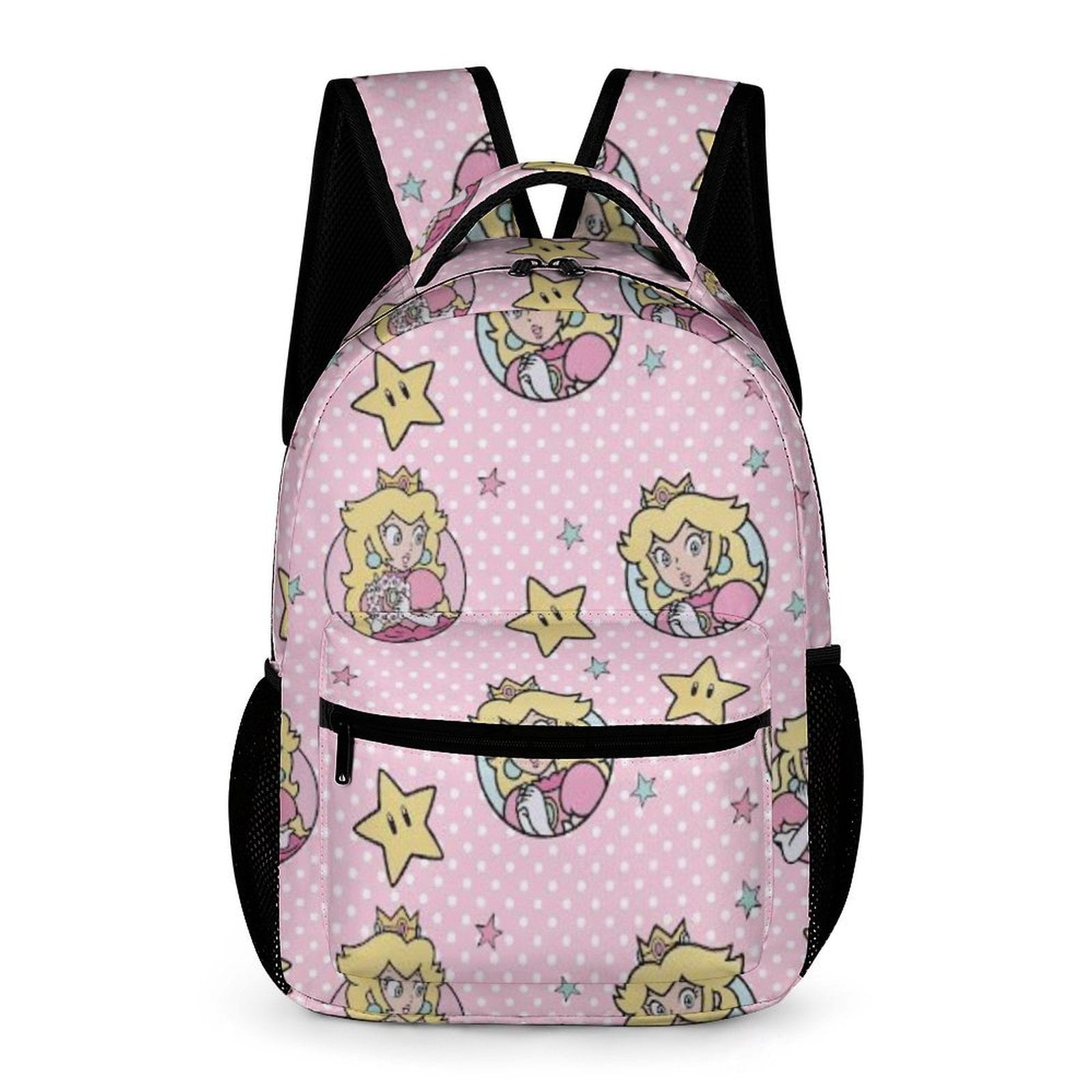 Princess Peach Unisex 13" Cartoon Mini Backpack - Walmart.com