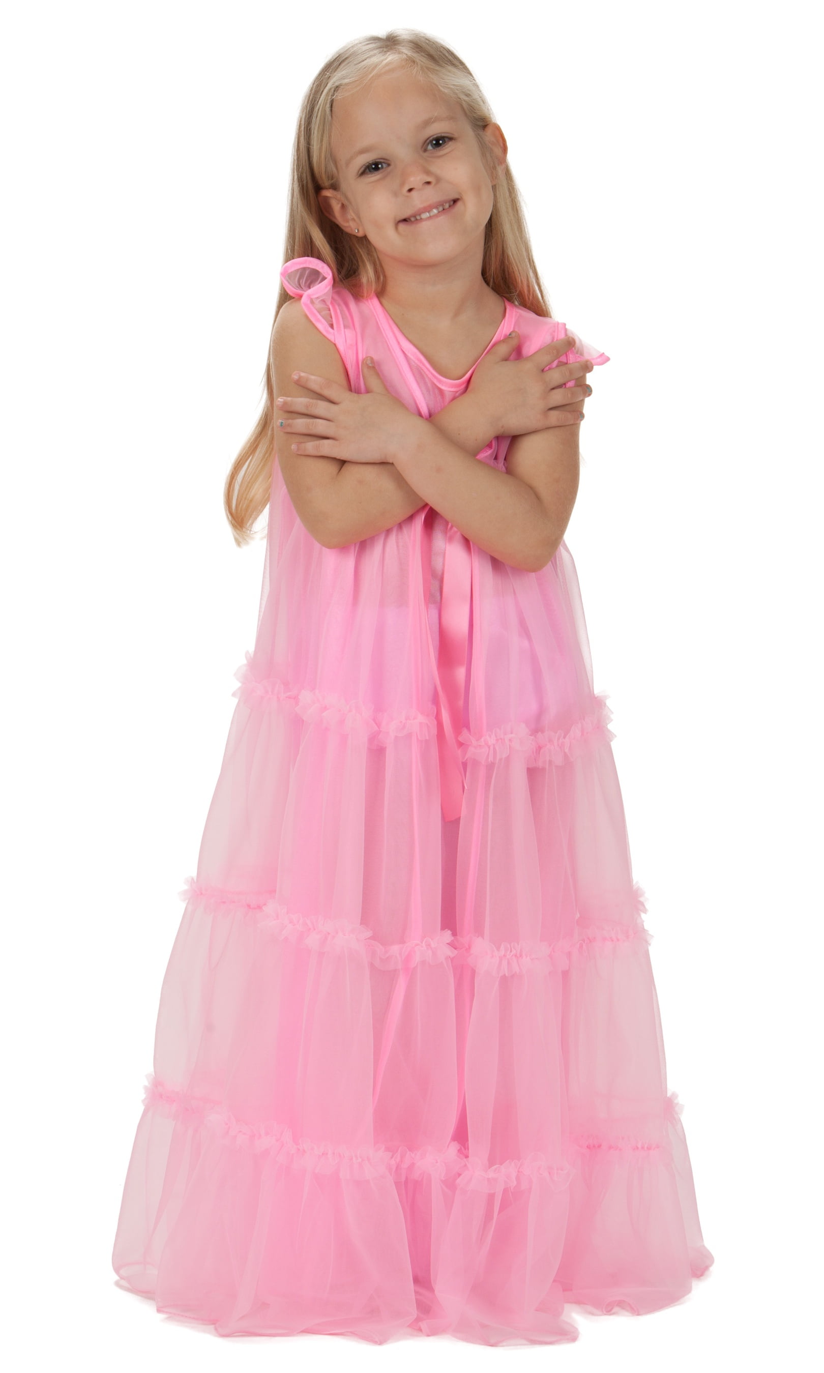 Princess Peignoir Night Gown and Robe Set, (2T - 14) - Walmart.com