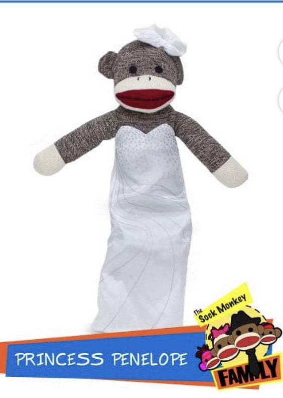 Princess Penelope from The Sock Monkey Family - Walmart.com