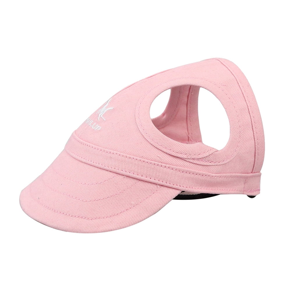 Princess Pet Cap Round Brim Dog Visor Hat Summer Outdoor Dog Breathable ...