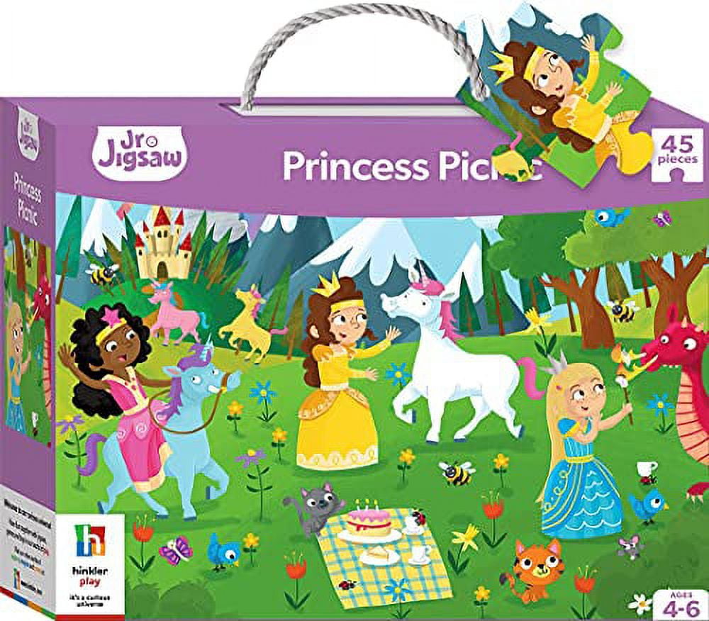 Princess Picnic 45 Piece Jigsaw Puzzle (Junior Jigsaw) - Walmart.com