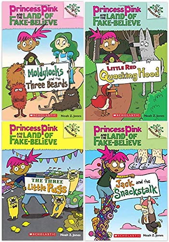 Princess Pink and the Land of Fake-Believe Scholastic Branches Series ...