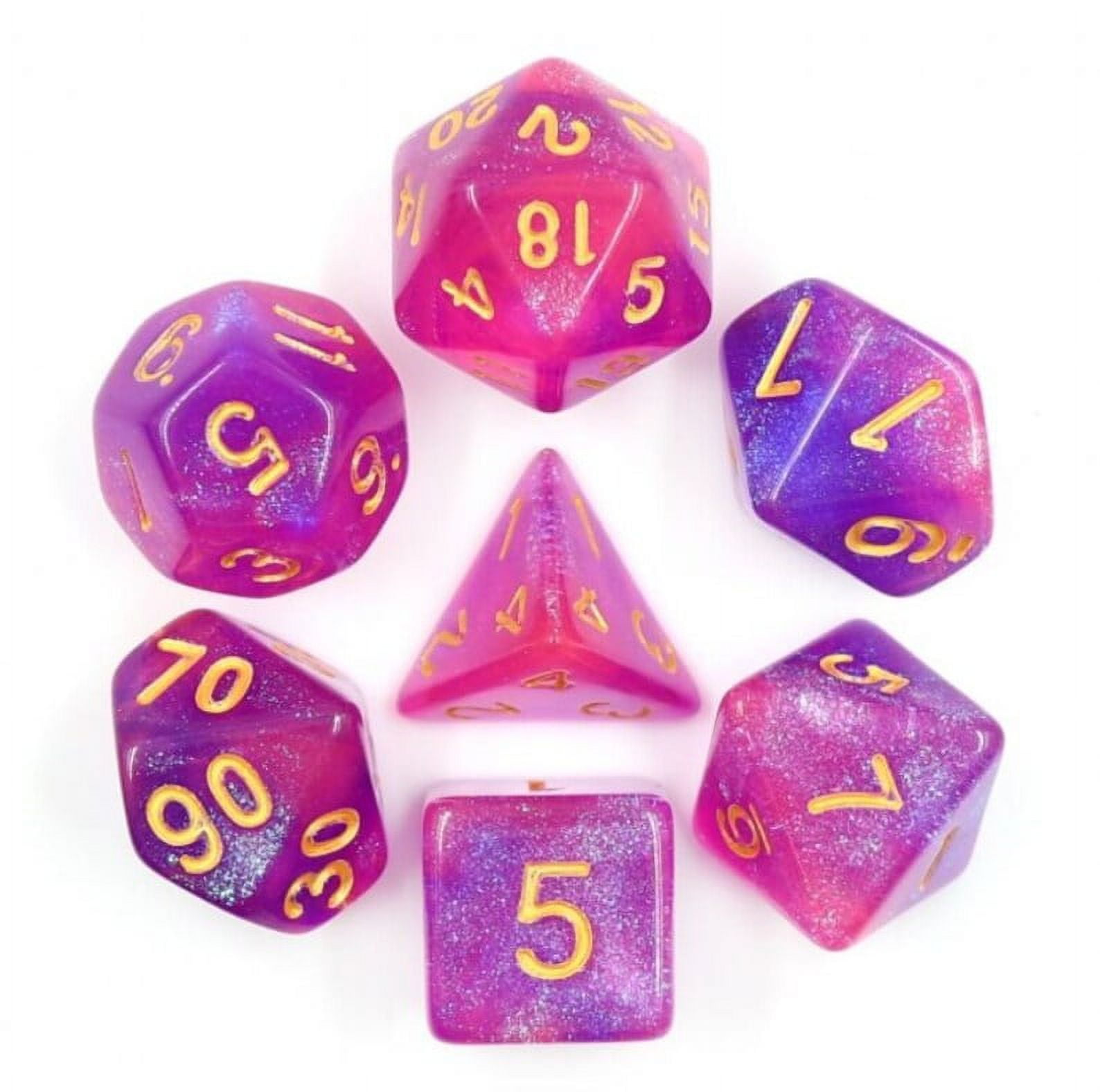 Princess Power DnD Dice Set | Dungeons and Dragons | 7 Dice RPG ...