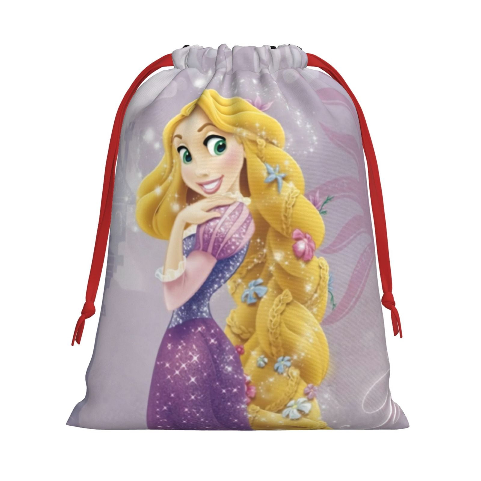 Princess Rapunzel Heart Gift Bags,Christmas Gift Bags,Drawstring ...