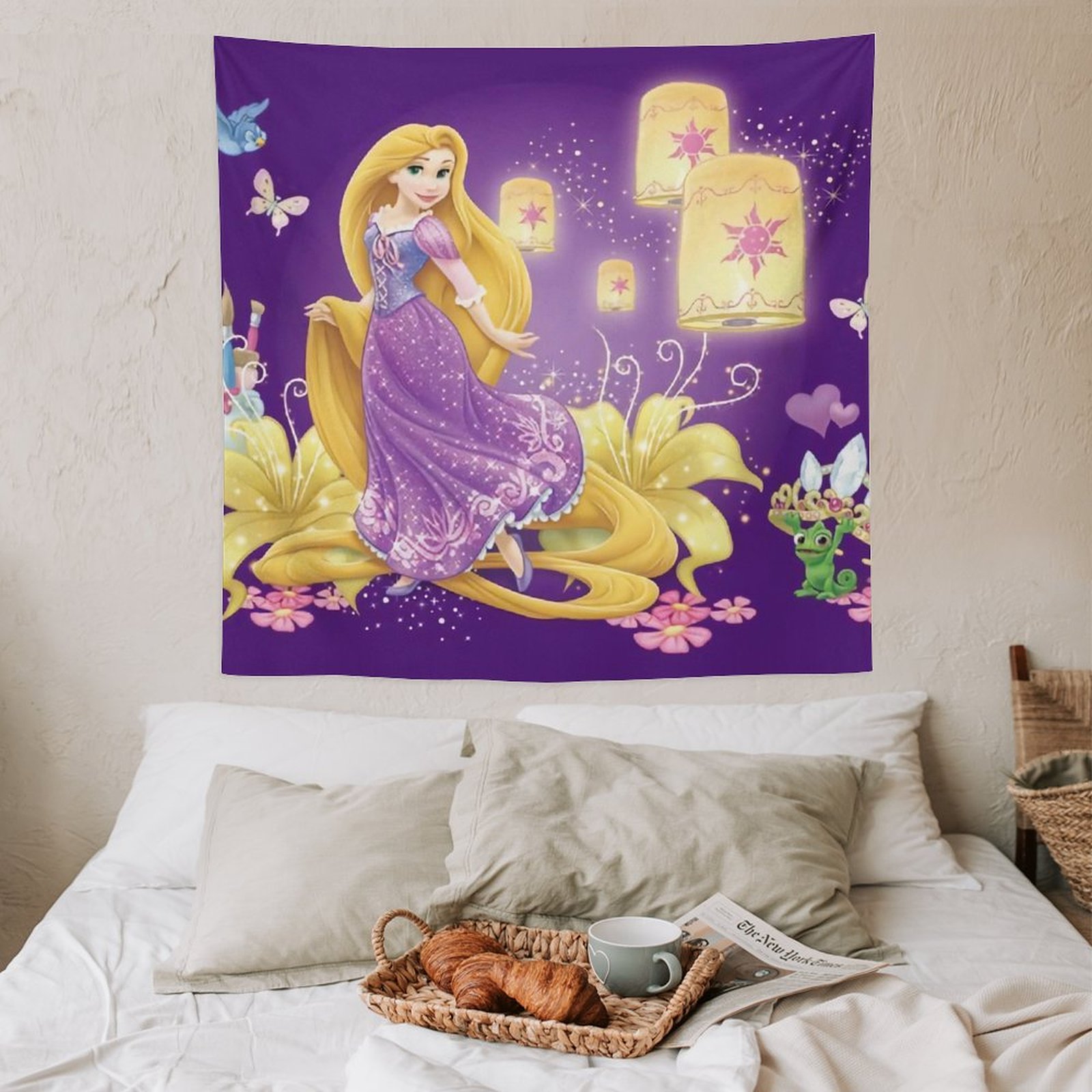 Princess Rapunzel Tapestry,Princess Rapunzel Wall Tapestry,Tapestry for ...