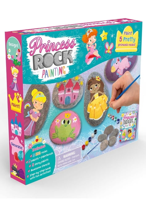 Princess Rock Painting, (Paperback) - Walmart.com