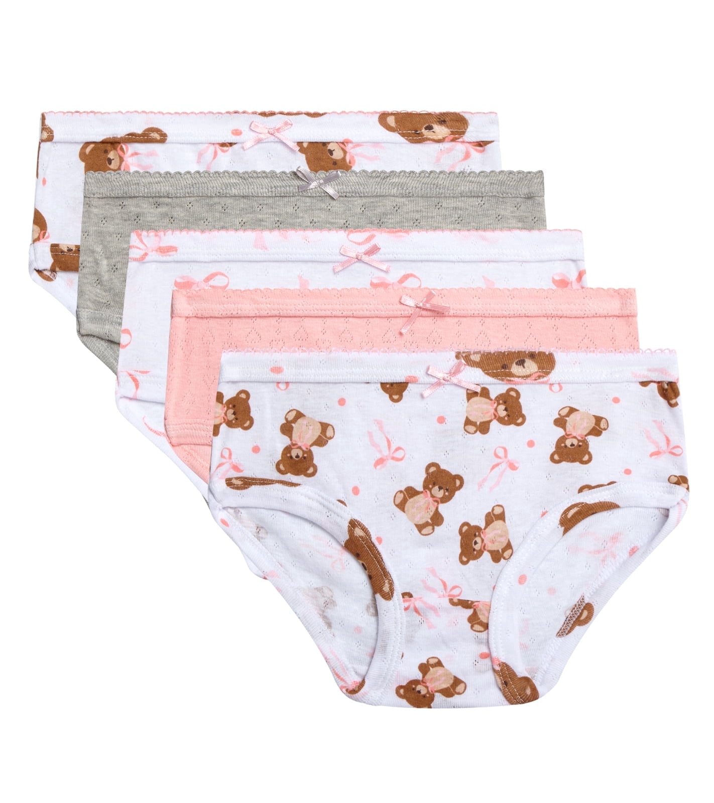 Princess Rose Toddler Girls Underwear Pointelle Knit Soft Cotton ...