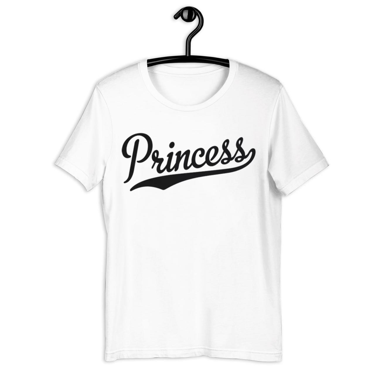 Princess Script Shirt Cursive Baseball Softball Sports Unisex Sizes ...