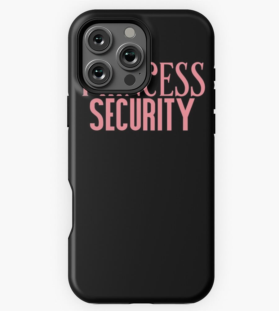 Princess Security Funny Parent GA3386 Phone Case for iPhone 11 to 17 ...