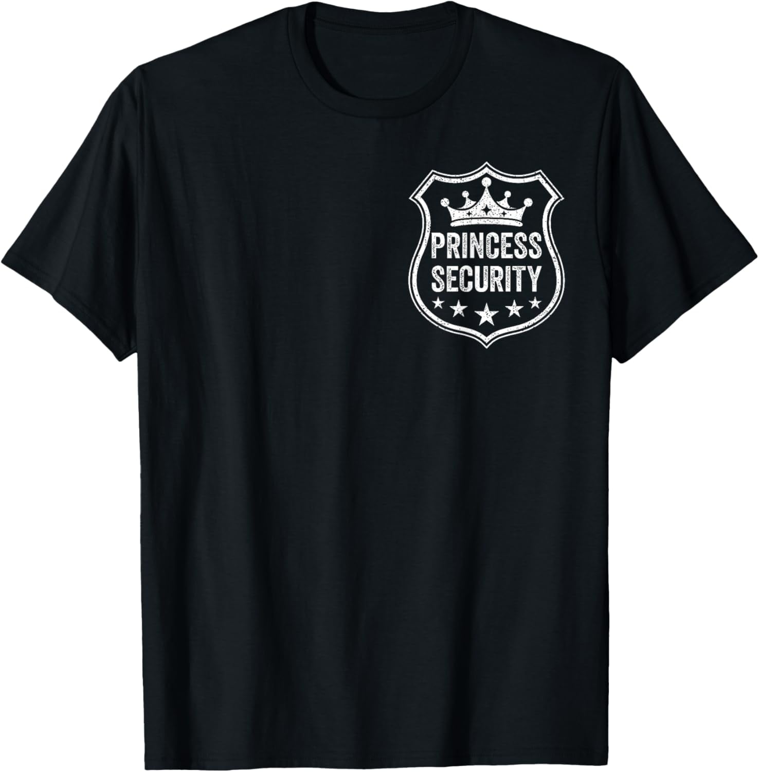 Princess Security Protection Birthday Kids Boys Mens 2 Sided T-Shirt ...
