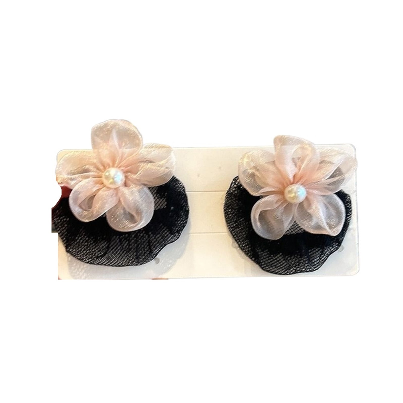 Princess Snood Spring Clip Elegant Hair Nets Hair Styling Tool Mesh ...