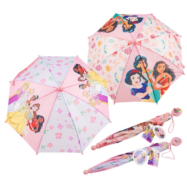 Princess Stick Umbrella with Clamshell Handle 21"-2 ASSORTED - Walmart.com