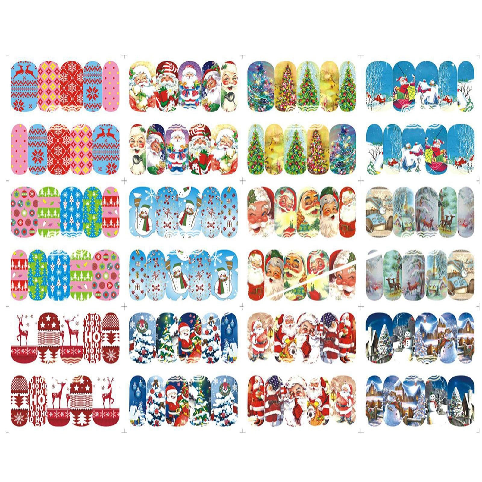 Princess Stickers for Nails 2021 NEW Christmas Nail Sticker Snowflake ...