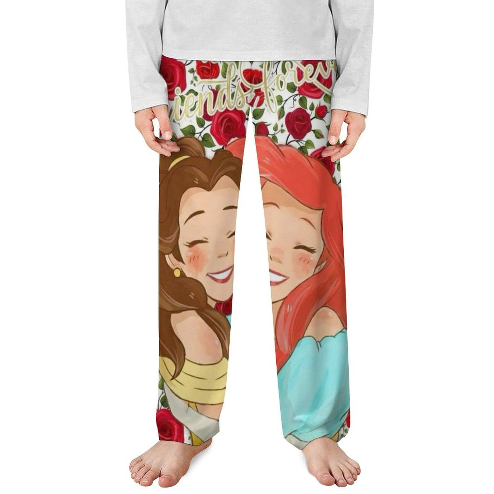 Princess The Little Mermaid Ariel Pajama Pants for Gils Kids Cute Sleep ...
