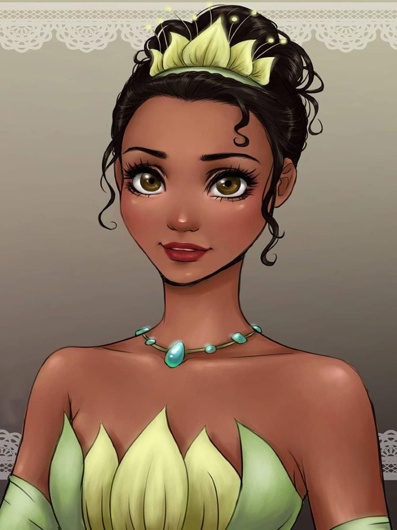 Princess Tiana Diamond Art DIY 5D Diamond Painting Kits for Adults and ...
