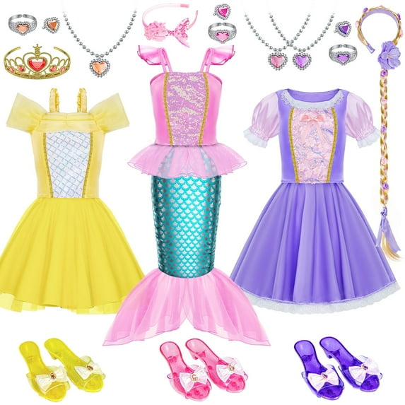 Walmart Black Friday Deals 2025 Princess Dress Up toy for Girls, 18 ...