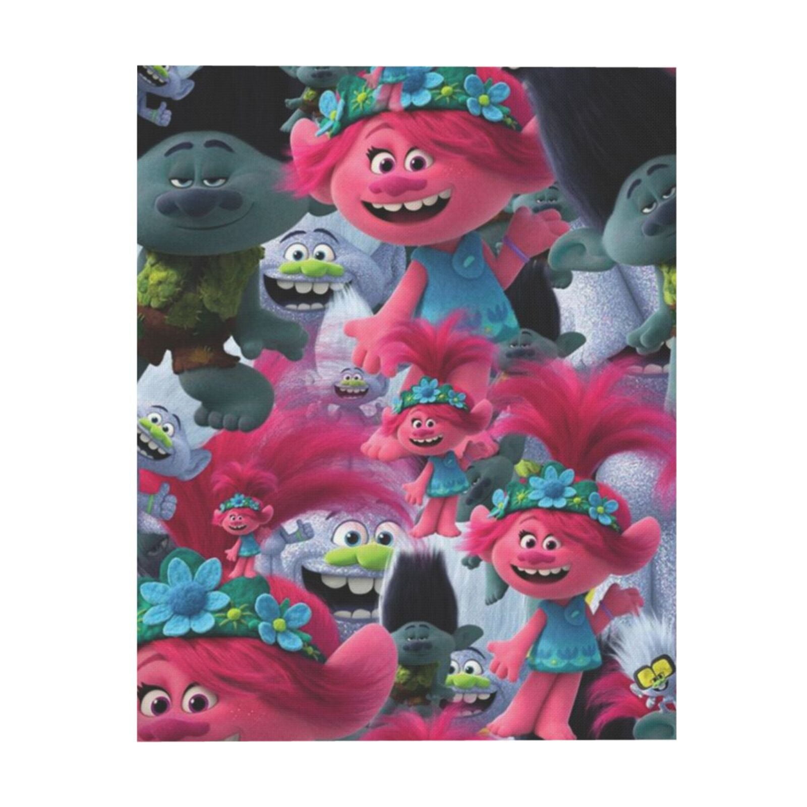 Princess Trolls World Tour Film Canvas Decorative Poster Gift Art ...