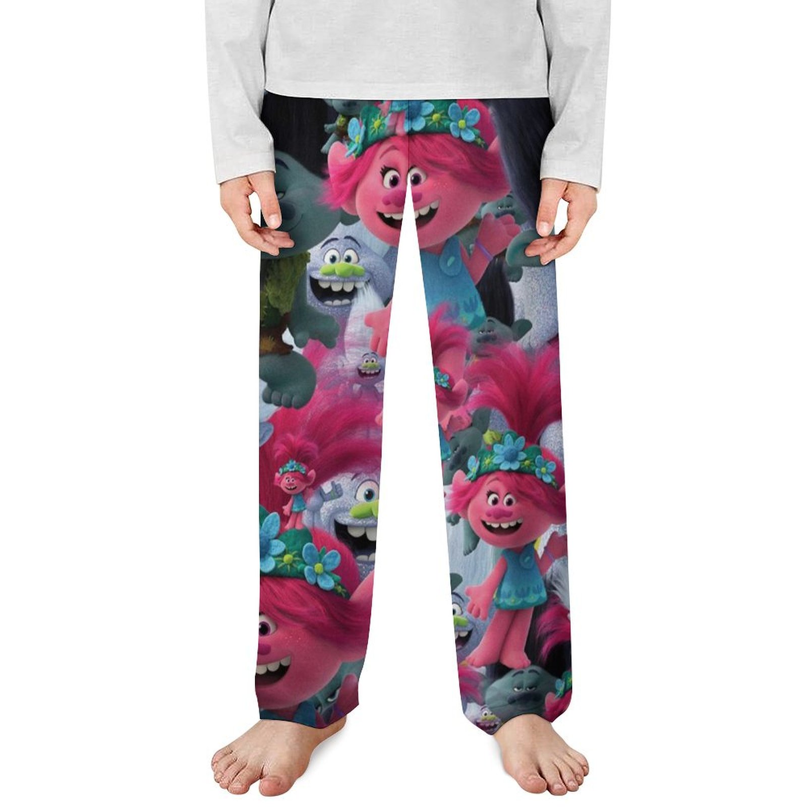 Princess Trolls World Tour Film Children's Pajamas Cozy Lounge Straight ...