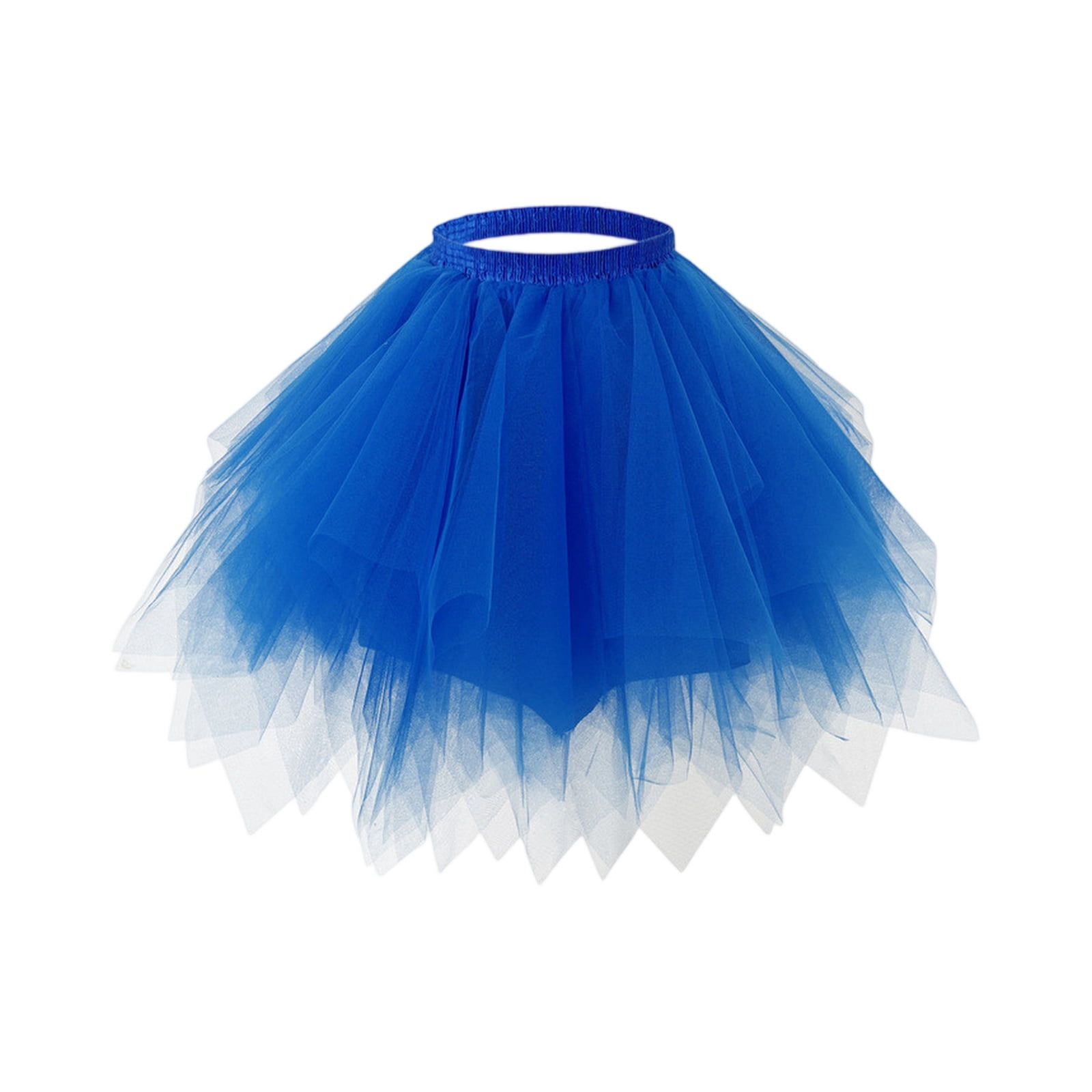 Princess Tutu Skirt for Girls, Puffy Tulle Skirt Stretchy Waist Ballet ...