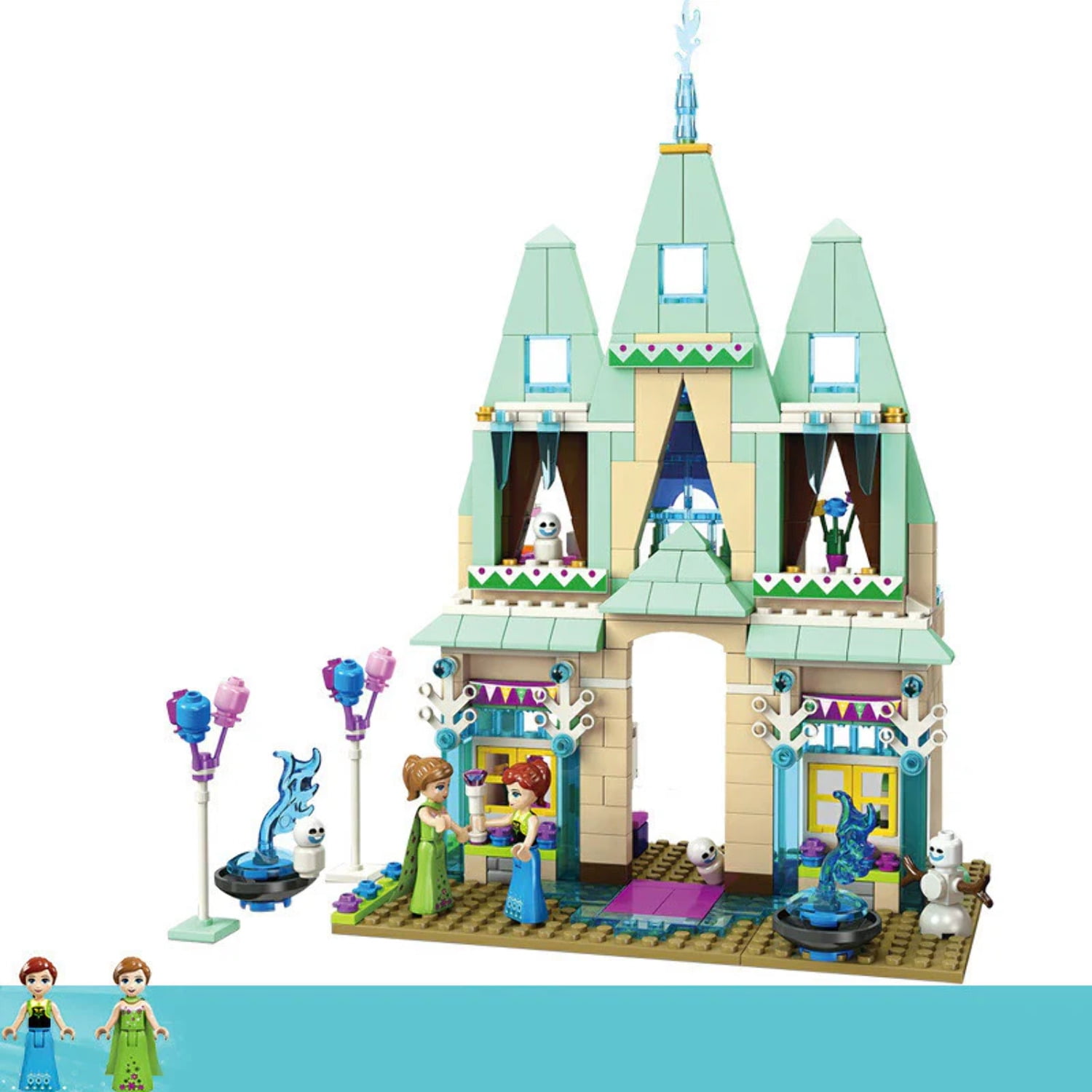 Princess Villa Building Block Toys - Walmart.com
