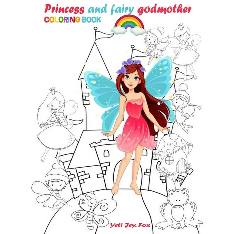 fairy godmother coloring pages