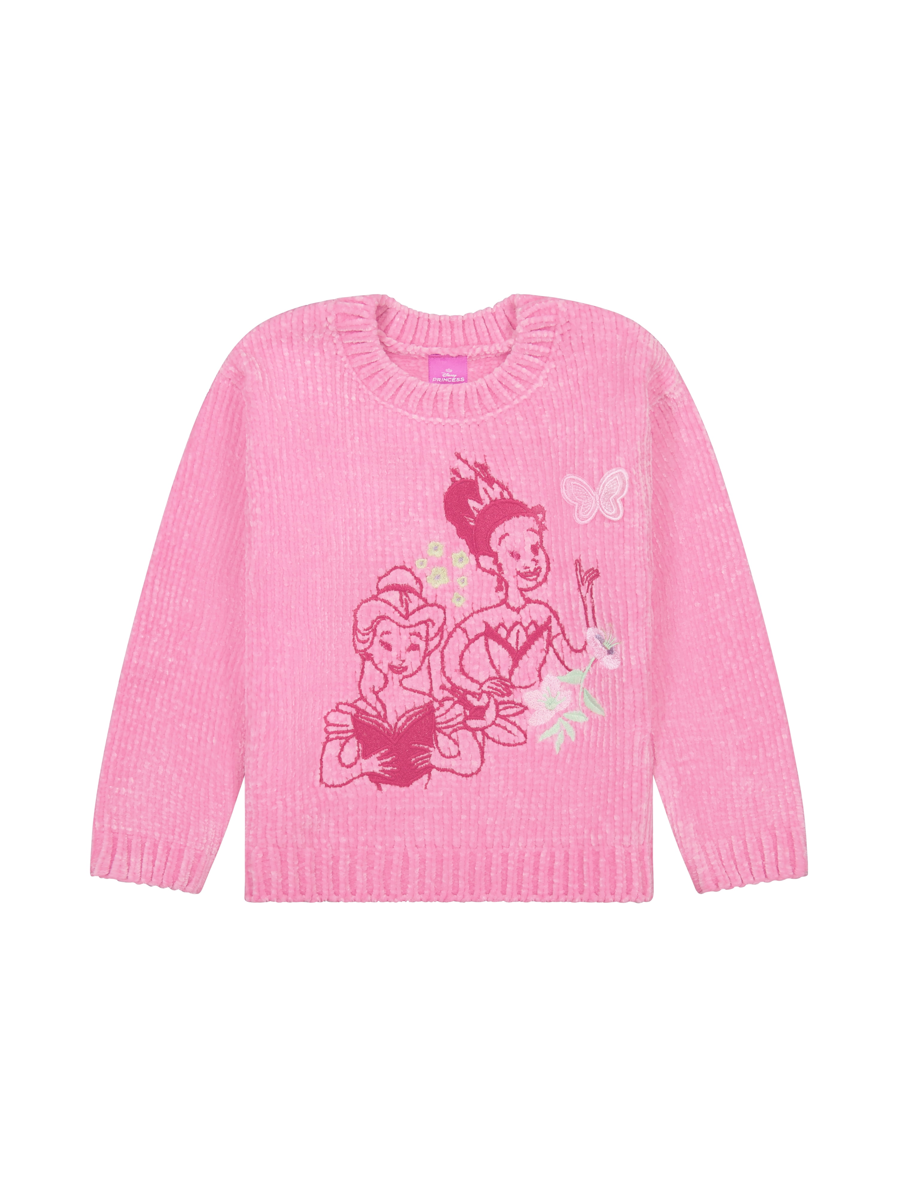 Princesses Toddler Girls Chenille Sweater, Sizes 12M-5T - Walmart.com