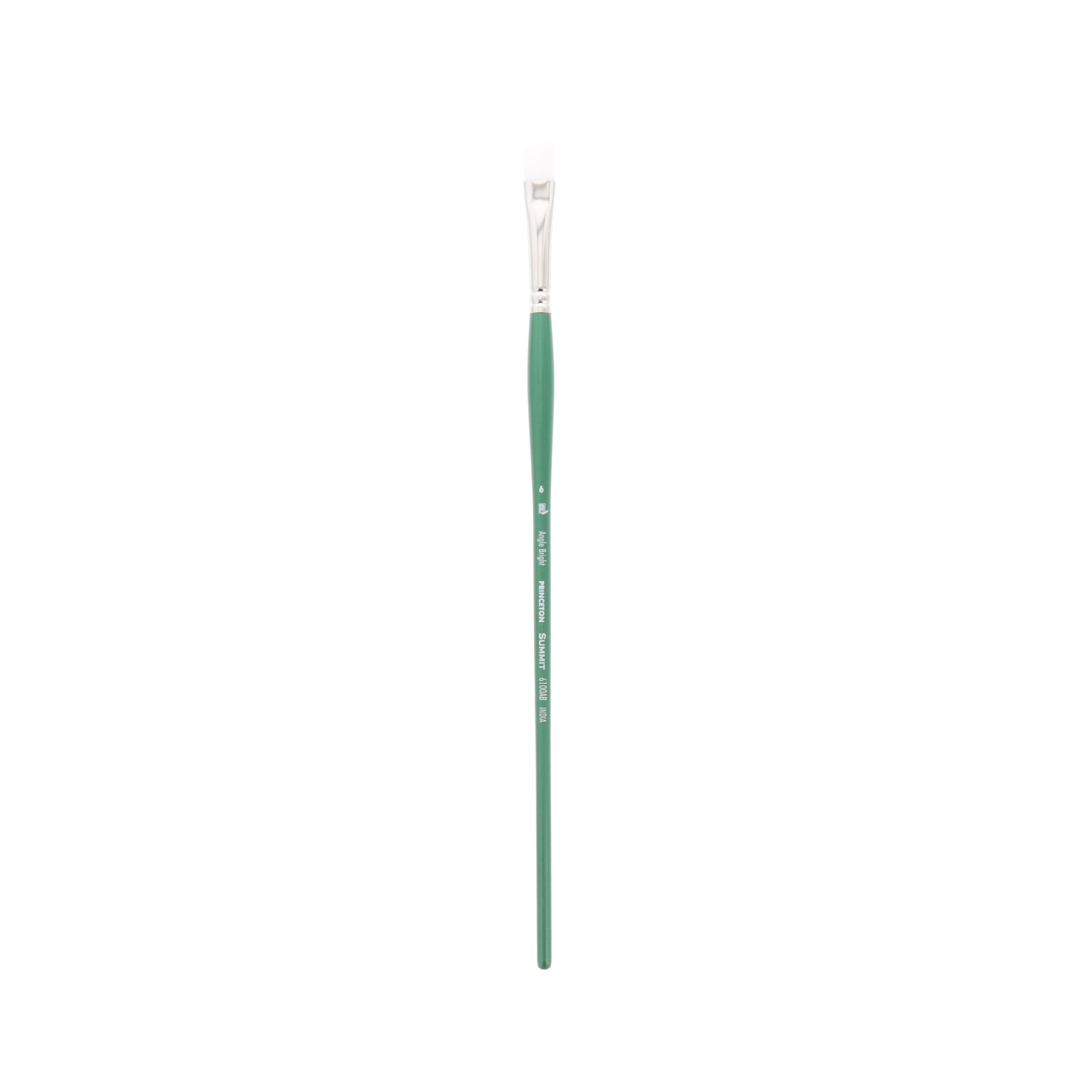 Princeton Brush Better Synthetic Bristle Brush, Angled Bright, 6 ...