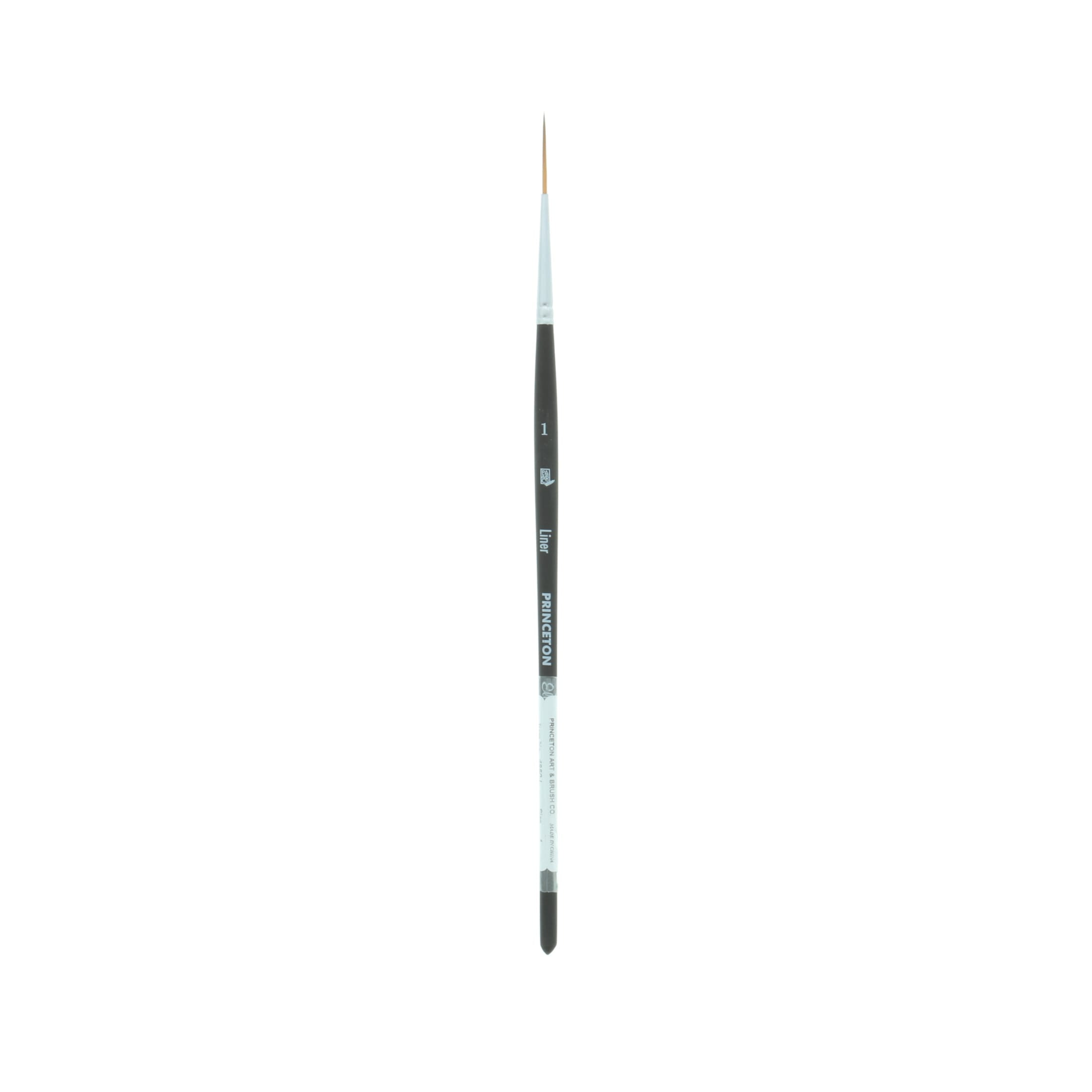 Princeton Brush Elite Synthetic Kolinsky Sable Watercolor Brush, Liner ...