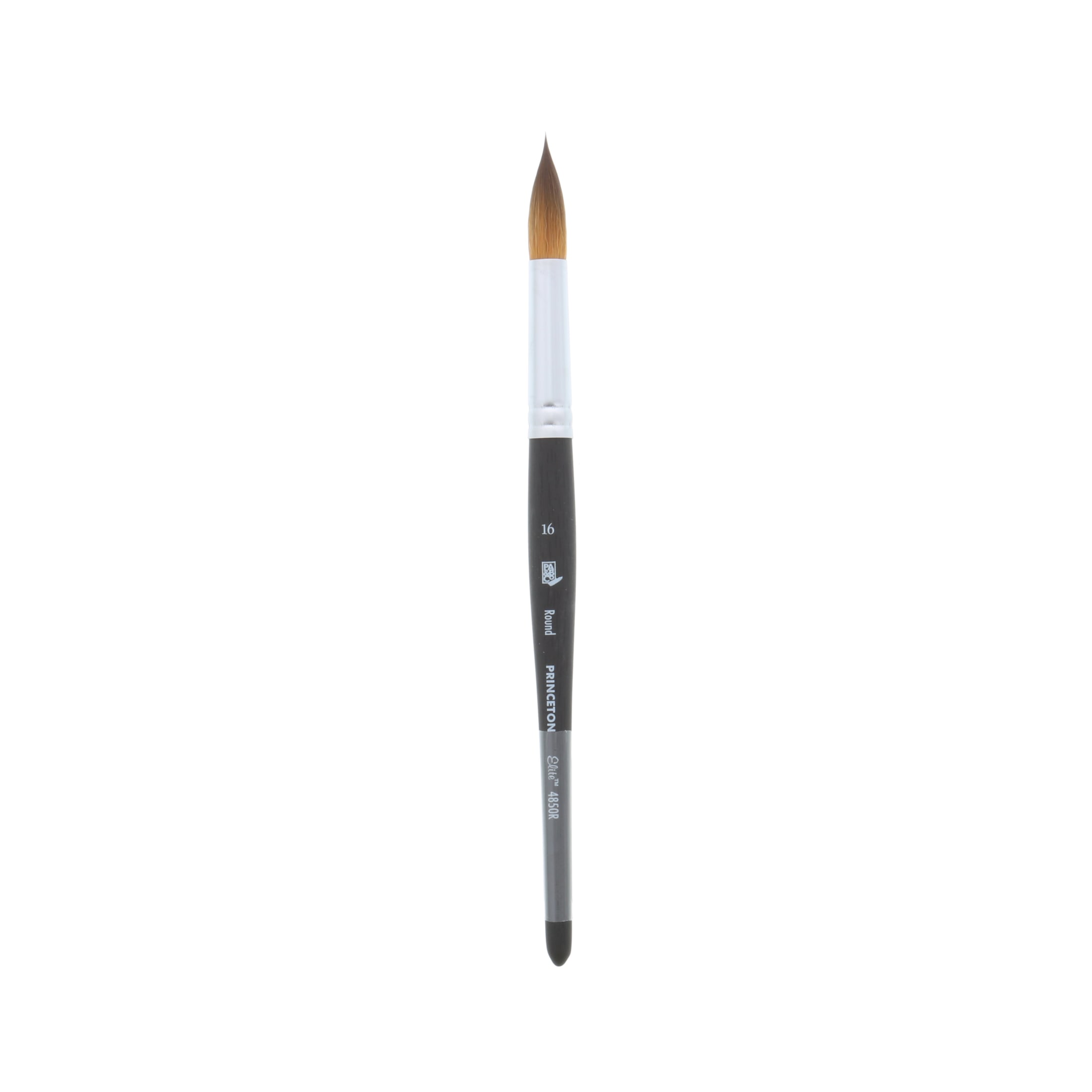Princeton Brush Elite Synthetic Kolinsky Sable Watercolor Brush, Round ...