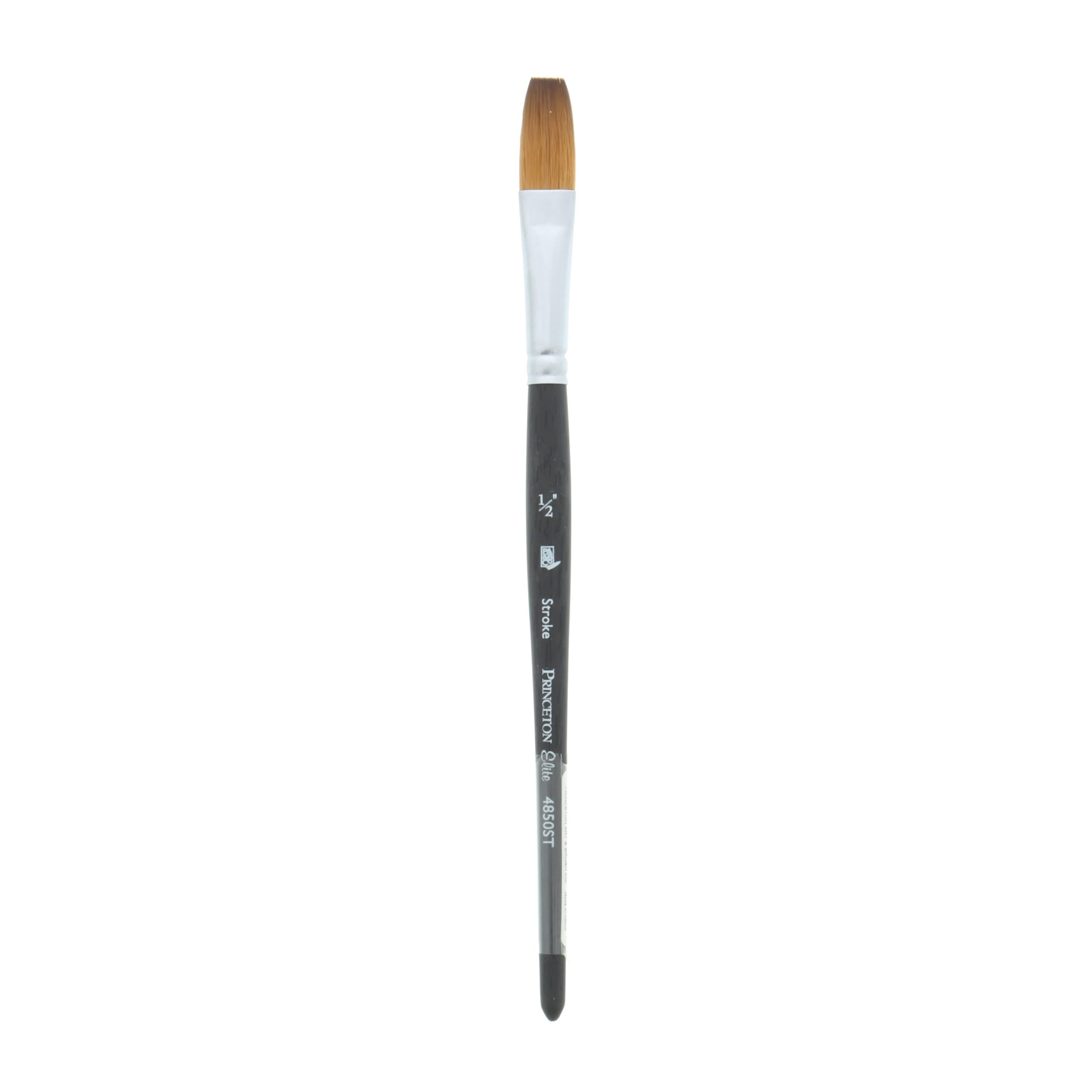 Princeton Brush Elite Synthetic Kolinsky Sable Watercolor Brush, Stroke ...
