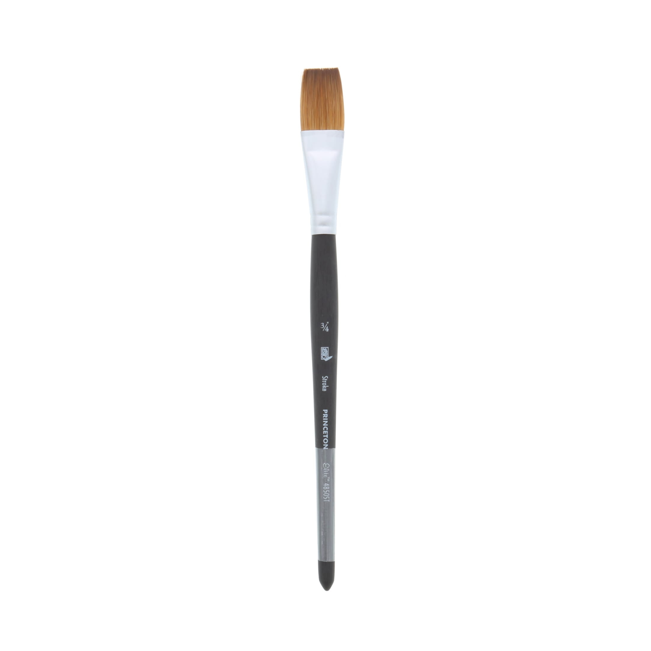 Princeton Brush Elite Synthetic Kolinsky Sable Watercolor Brush, Stroke ...