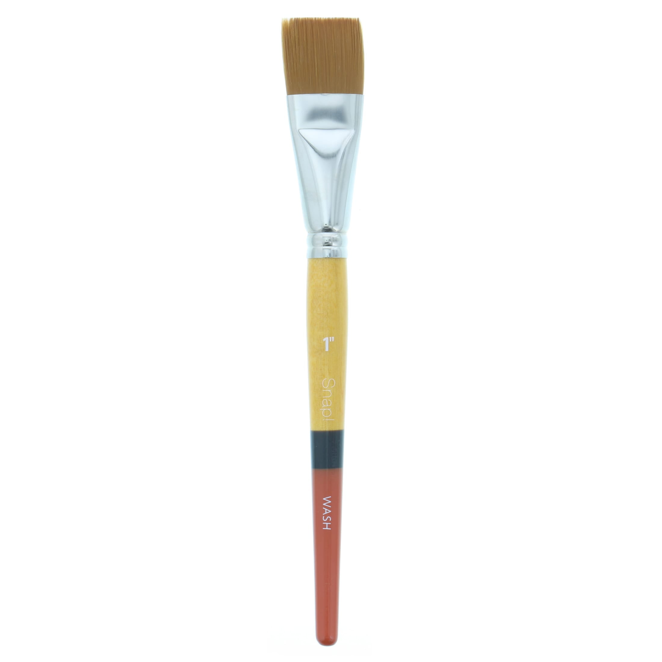 Princeton Brush Snap Gold Taklon Brush, Liner, & Wash, Wash, 1 in ...