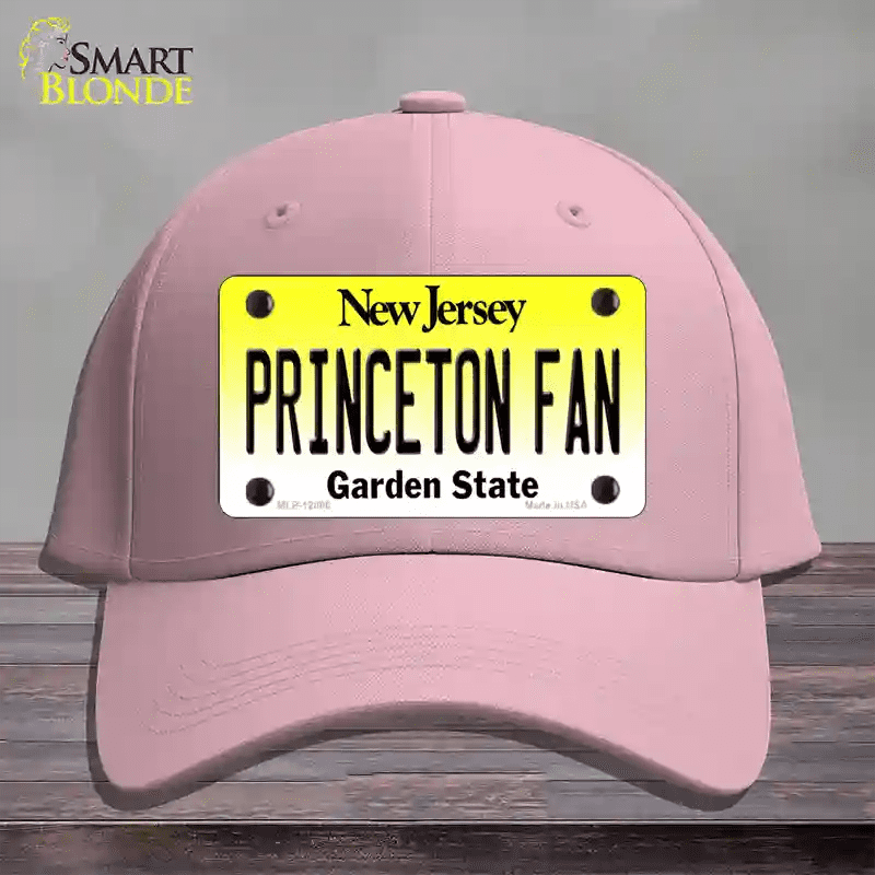 Princeton Fan Novelty License Plate Hat Cotton Pink - Walmart.com