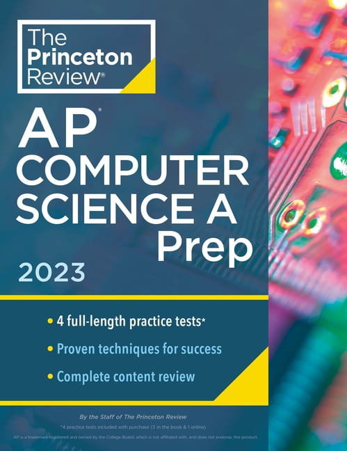 Princeton Review AP Computer Science A Prep, 2023: 4 Practice Tests ...