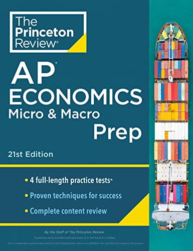 Pre-Owned Princeton Review AP Economics Micro & Macro Prep, 21st ...