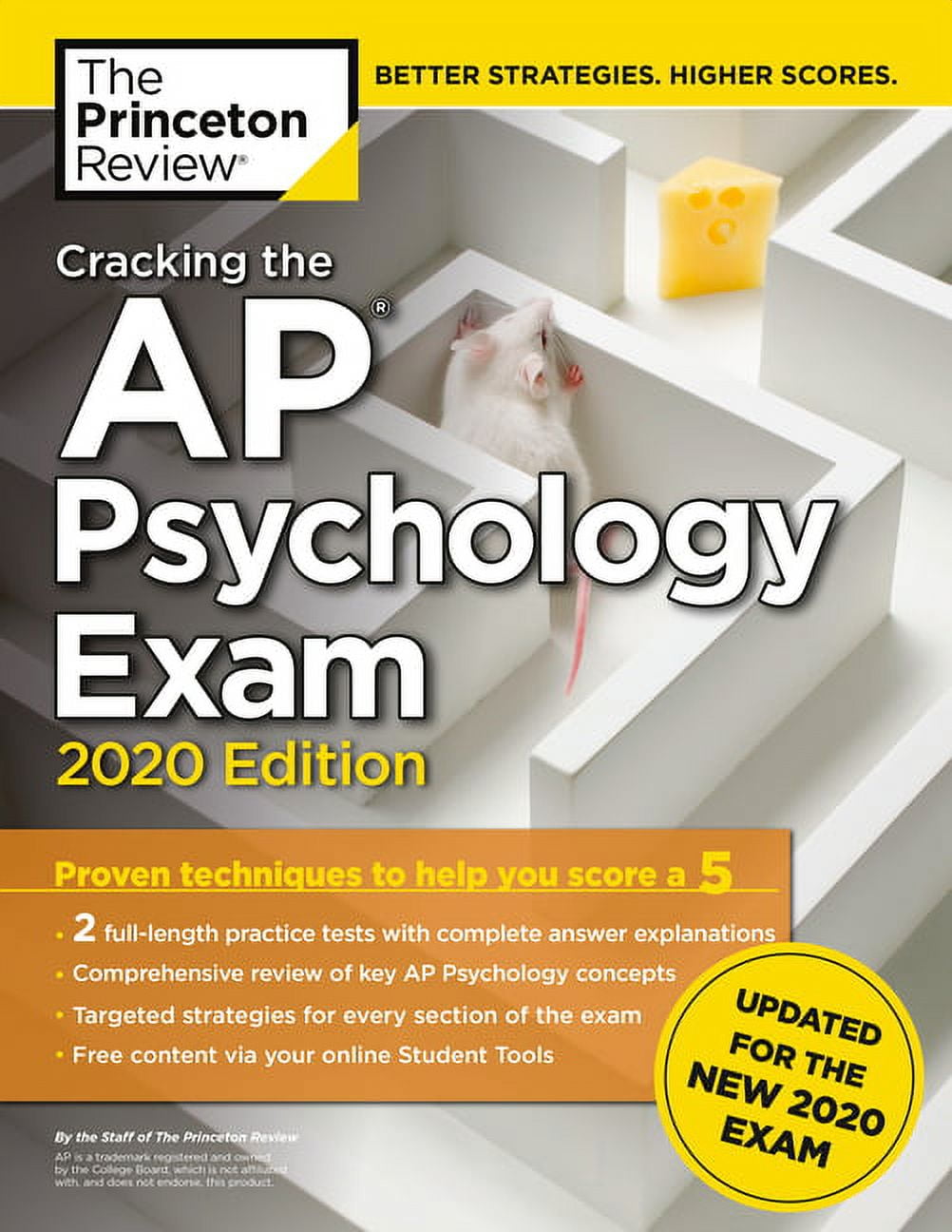 Princeton Review Cracking the AP Psychology Exam 2020 - Walmart.com