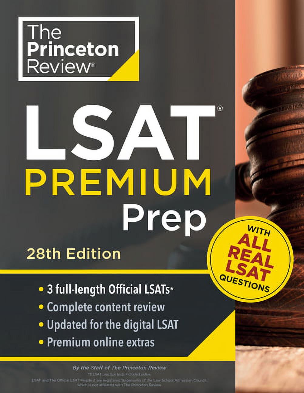 Princeton Review LSAT Premium Prep, 28th Edition : 3 Real LSAT ...