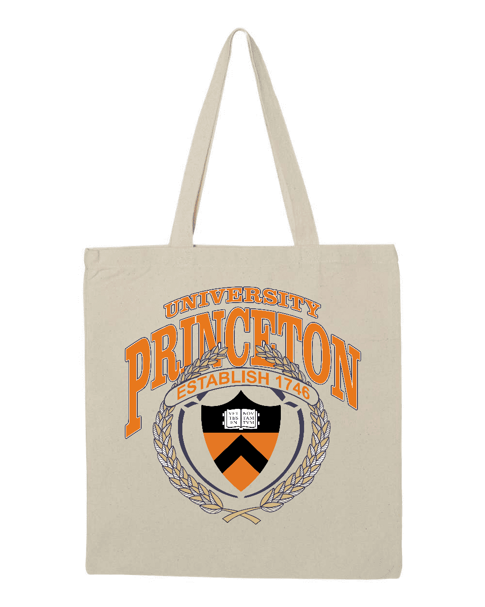Princeton University Est 1746 Vintage Ivy League College Fan Tote Bag ...