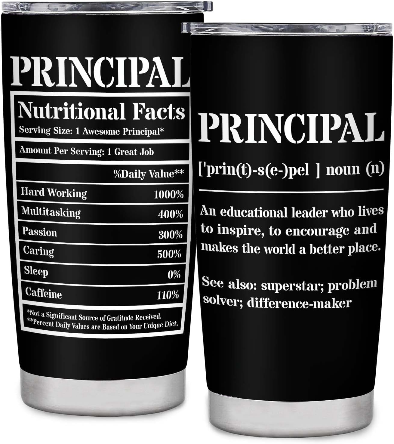 Principal Gifts, Principal Appreciation Gifts, 20oz Principal Tumbler ...