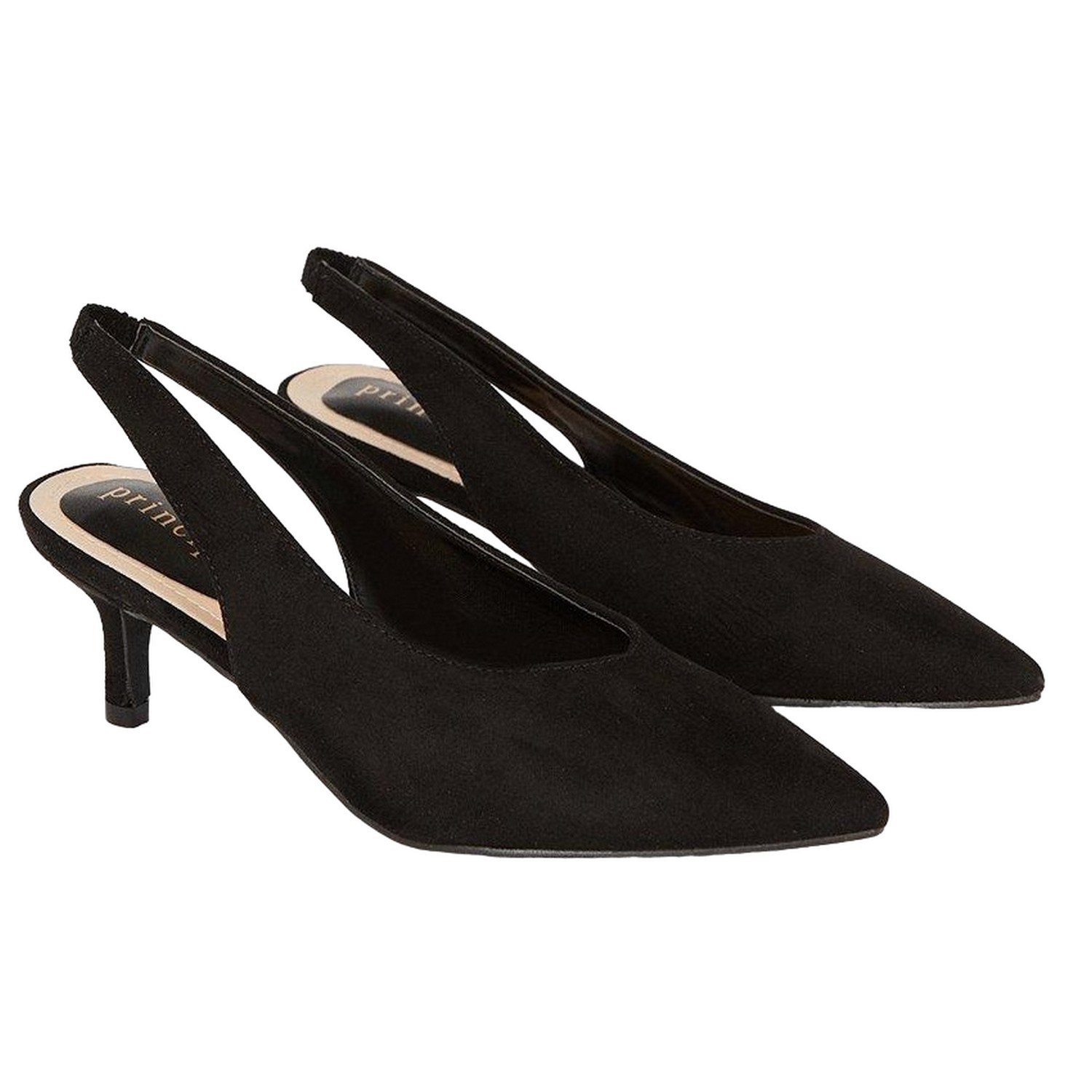 Principles Womens Daisy Sling Back Kitten Heel Court Shoes - Walmart.com